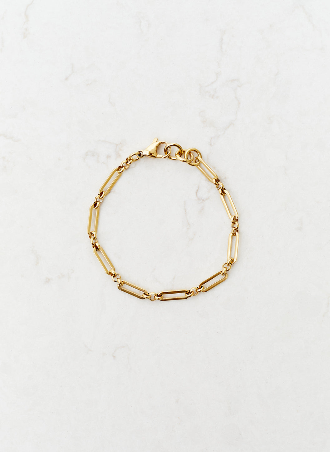 Gold Mixed Link Chain Bracelet | Official US Site