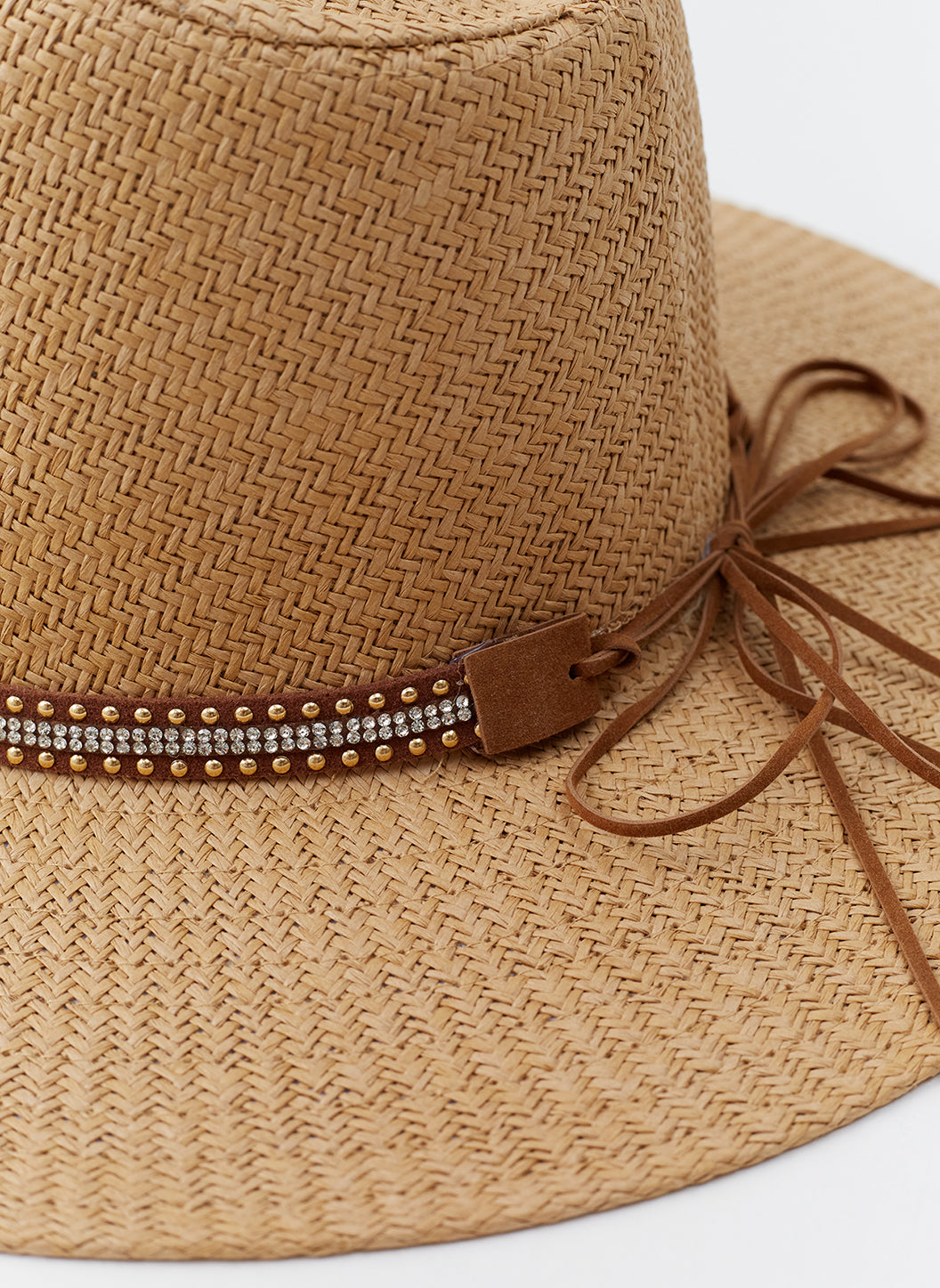 Kate Tan Stud Belt Hat | Official US Site