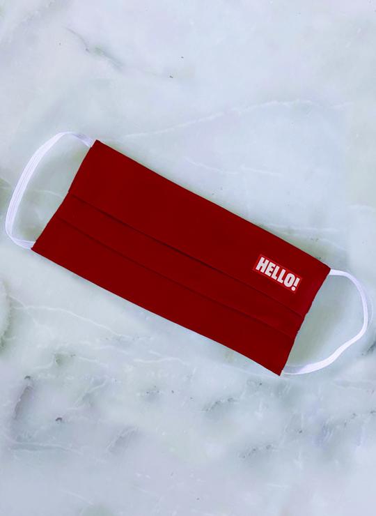 Hello Mask Red Navy | Official US Site